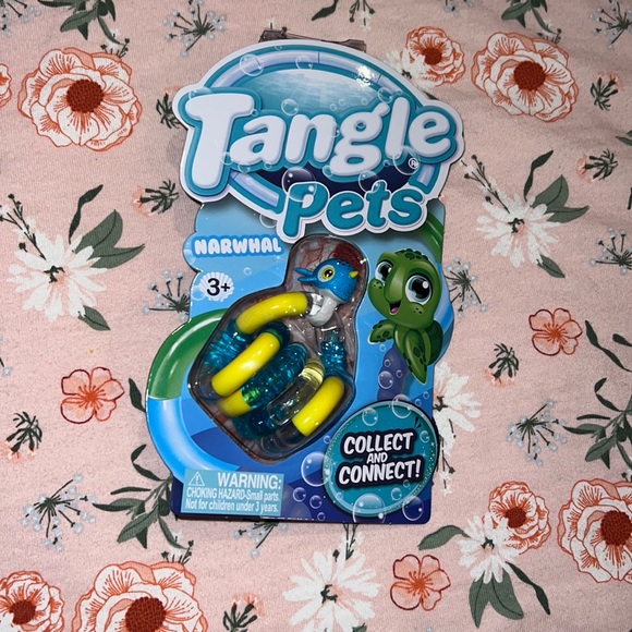 Spencer's | Toys | Nwt Tangle Pets Aquatic Collection Narwhal Fidget Toy Multicolor New 3 | Poshmark